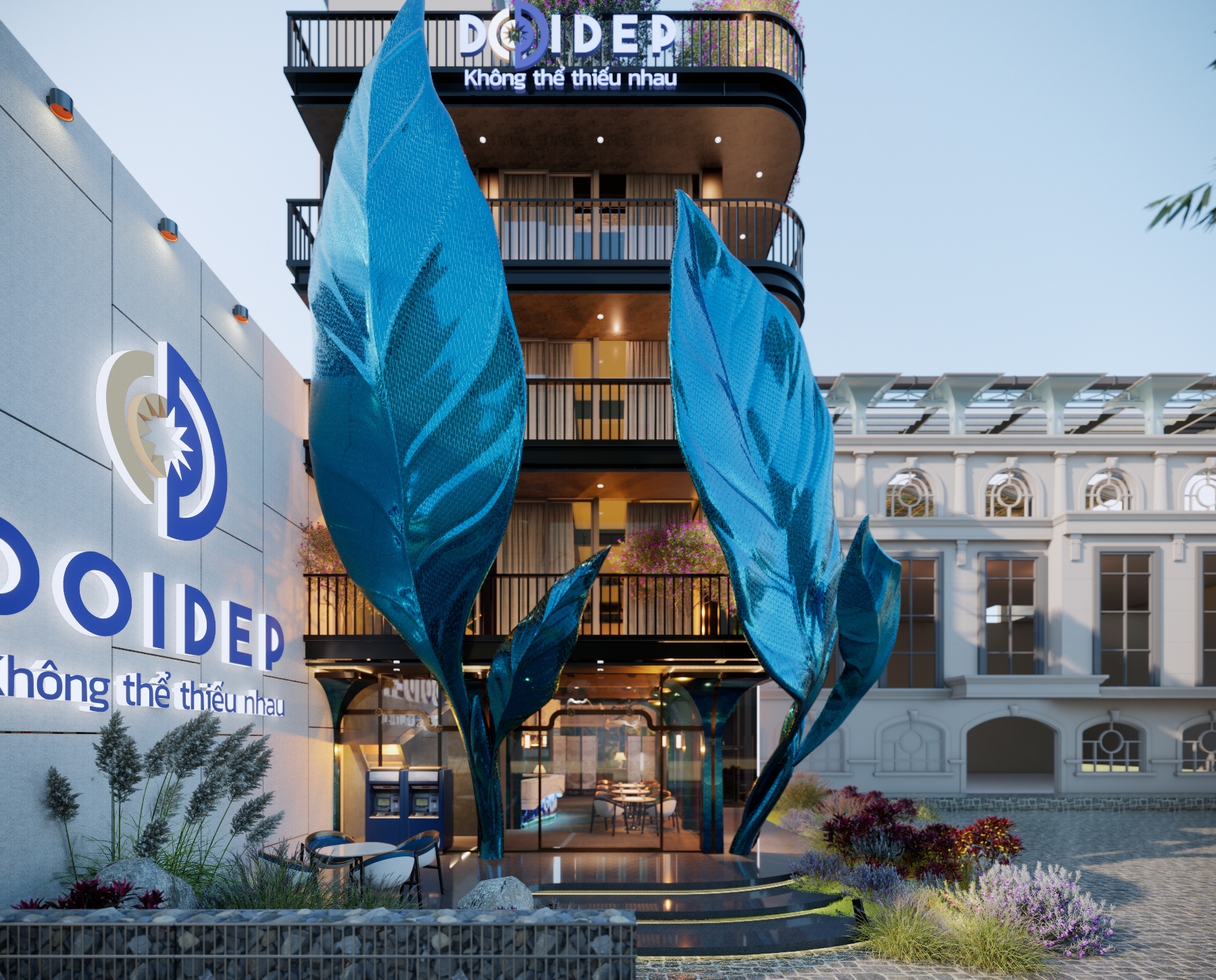 NHÀ HÀNG DOIDEP TẦNG 1-2-3